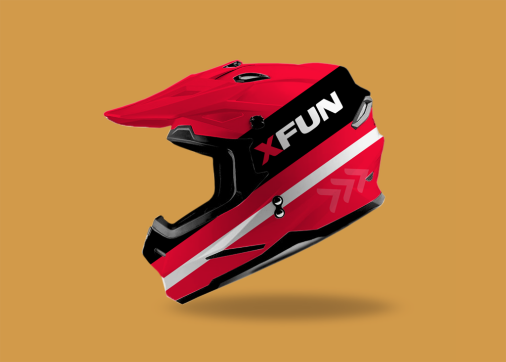 Brand identity XFUN motocross • Luca Minici graphic designer
